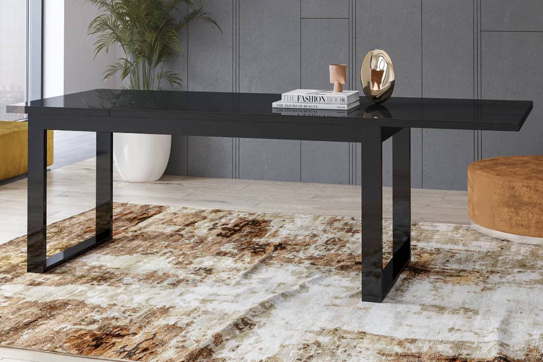 Ivory 92 Extending Table - Solid Home Furniture