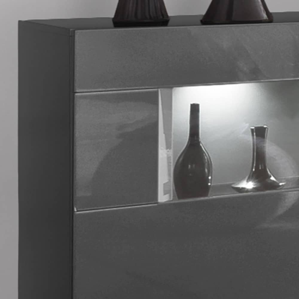 Reeve 84 Display Sideboard Cabinet - Solid Home Furniture