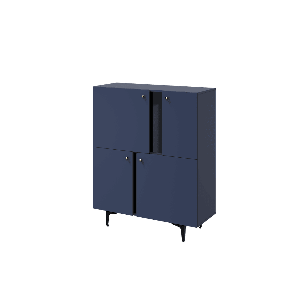 Wessex Highboard Cabinet 105cm - Solid Home Furniture