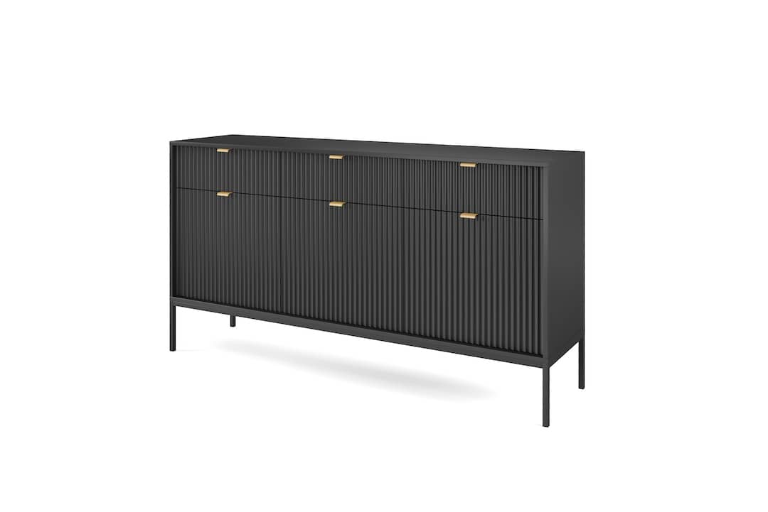 Excalibur Large Sideboard Cabinet 154cm - Solid Home Furniture