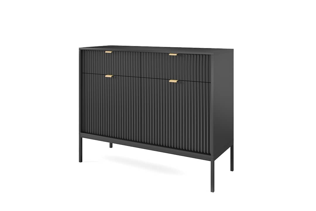 Excalibur Sideboard Cabinet 104cm - Solid Home Furniture