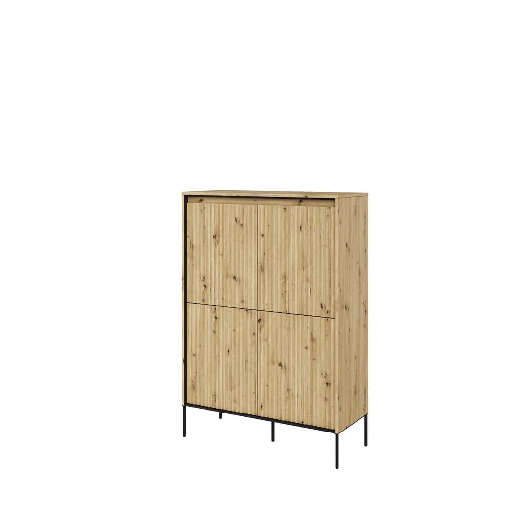 Thames TR-03 Highboard Cabinet 98cm - Solid Home Furniture
