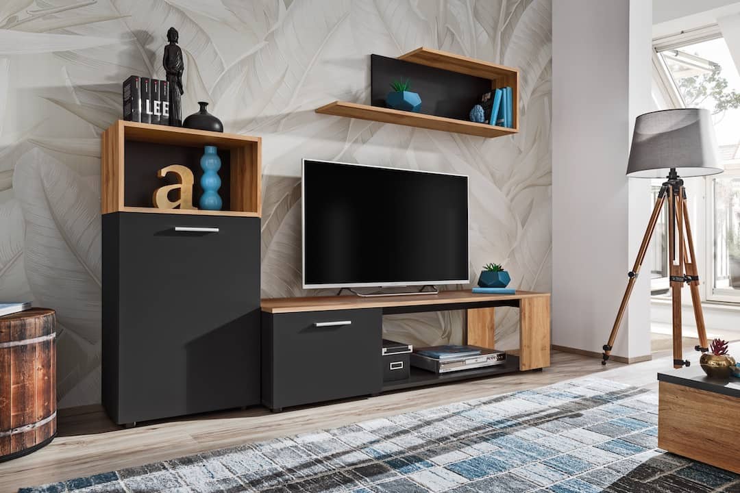 Jester I TV Entertainment Unit - Solid Home Furniture