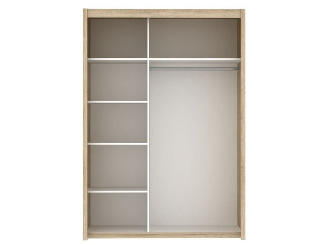 Yeoman Sliding Door Wardrobe 150cm - Solid Home Furniture
